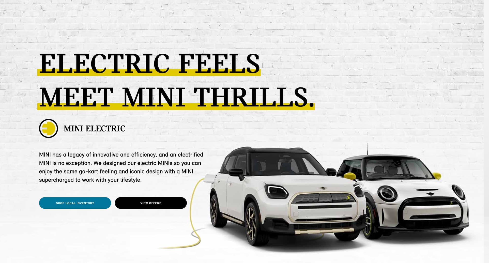 MINI Electric Vehicles MINI of Fort Worth